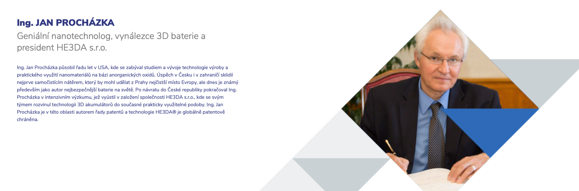 Diskuze o českých inovacích se zúčastní i Ing. Jan Procházka – FN NANO